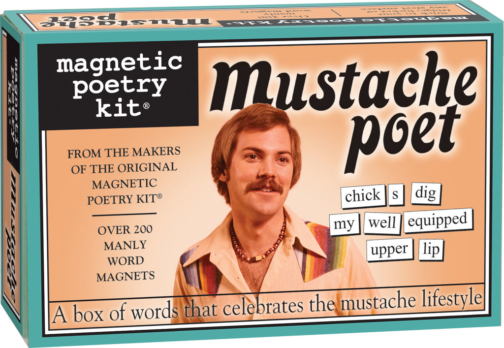 Mustache Poet – magneticpoetry.com