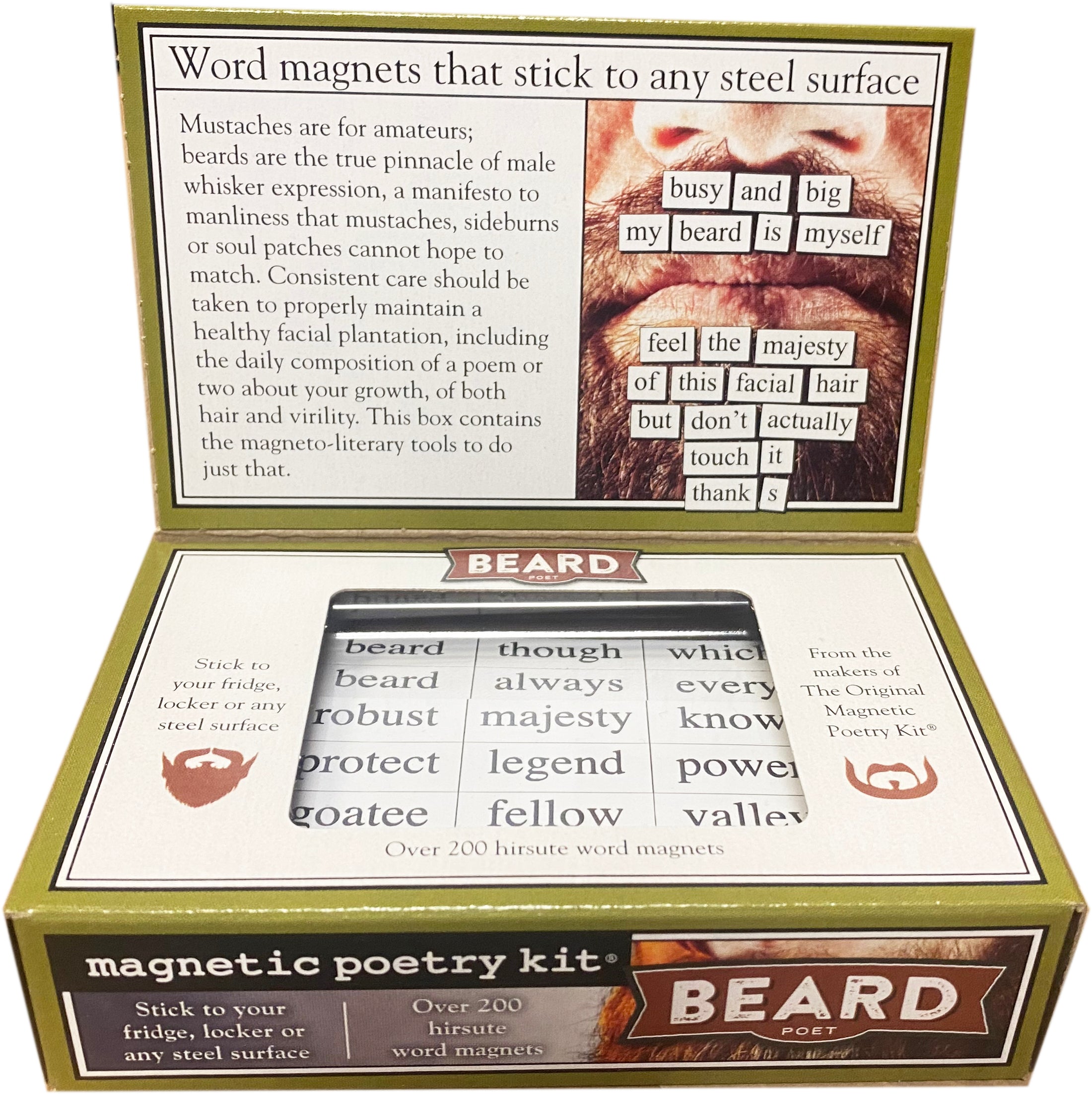 Beard Poet – magneticpoetry.com