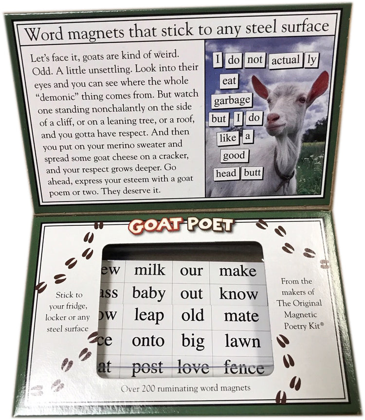 Goat Poet – magneticpoetry.com