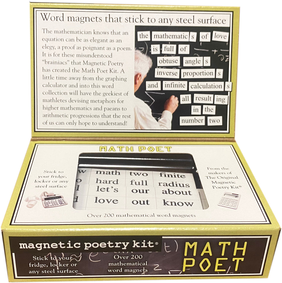 Math Poet – magneticpoetry.com