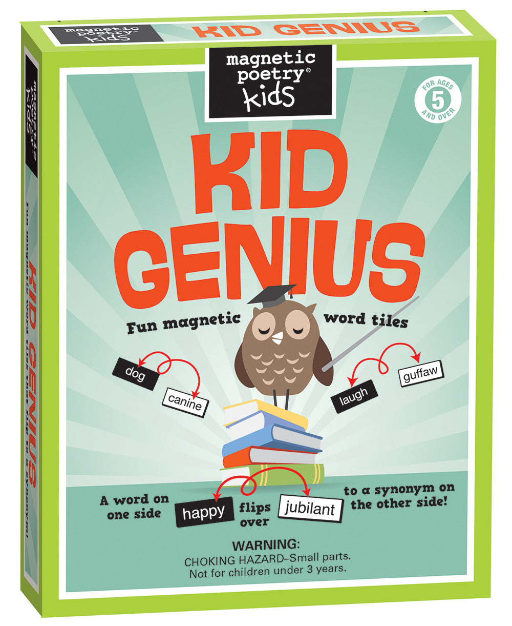 Kid Genius – magneticpoetry.com