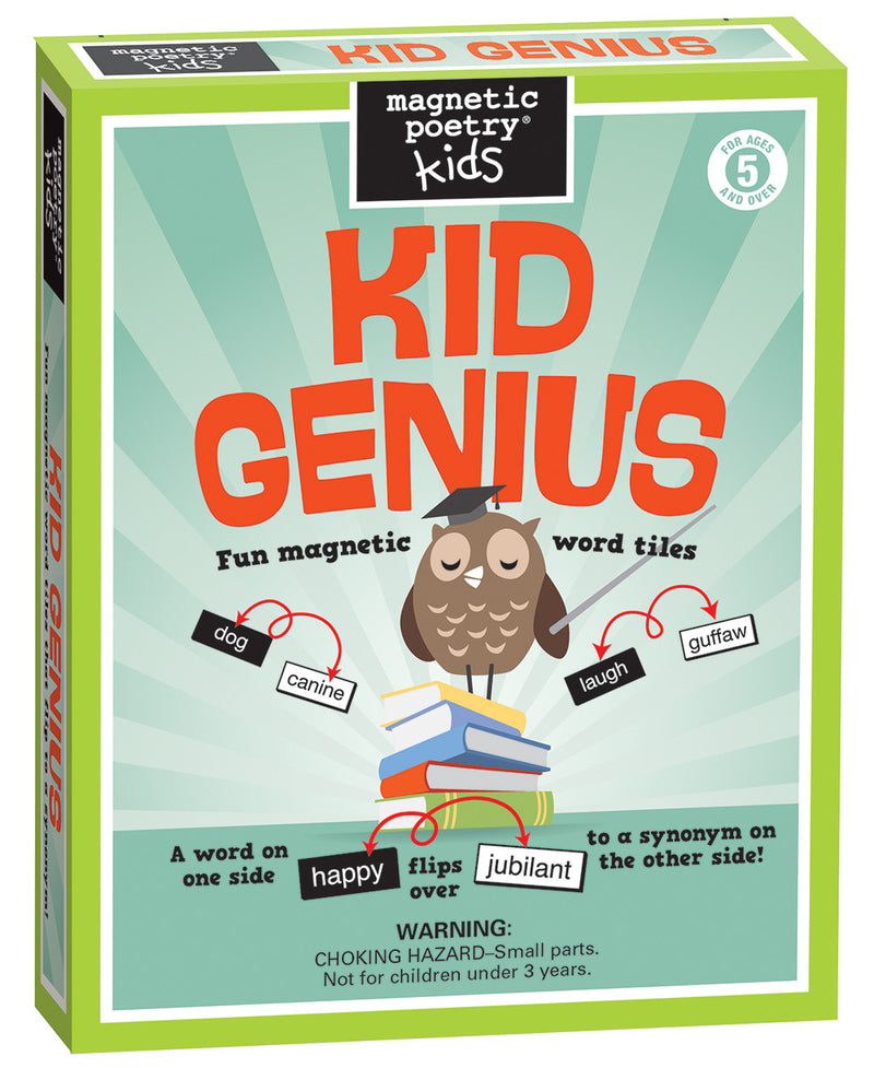 Kid Genius – magneticpoetry.com