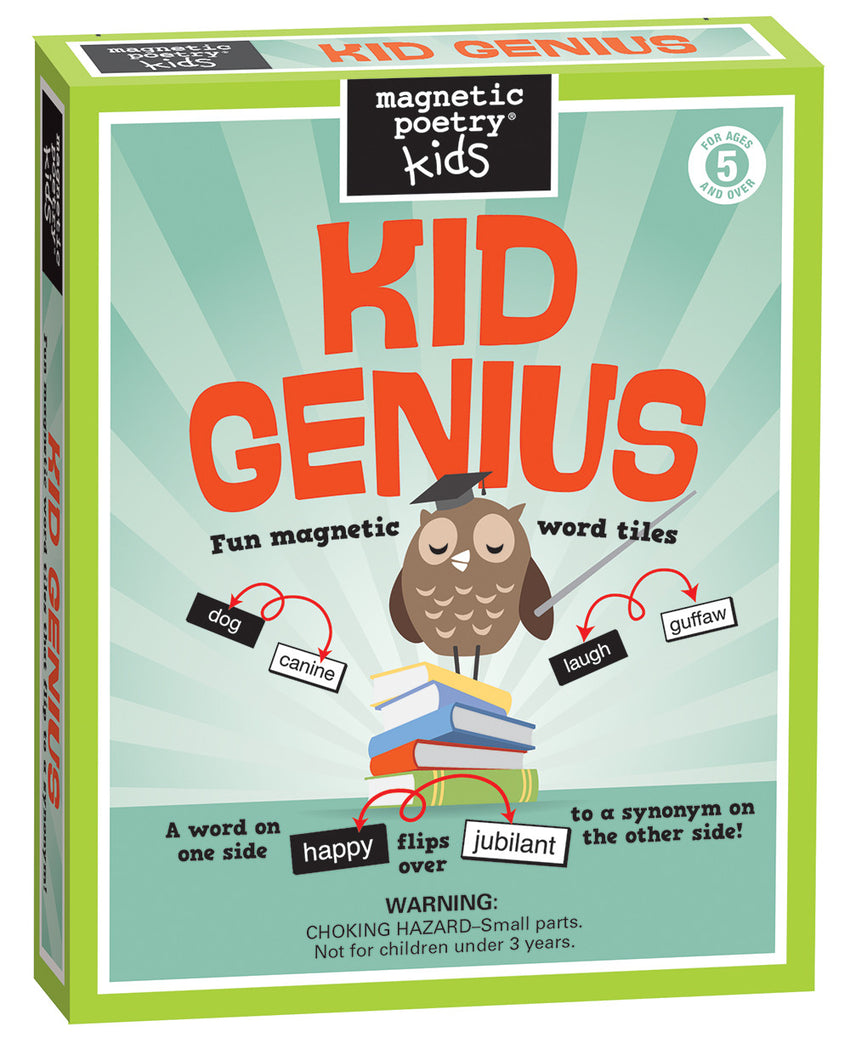 Kid Genius – magneticpoetry.com