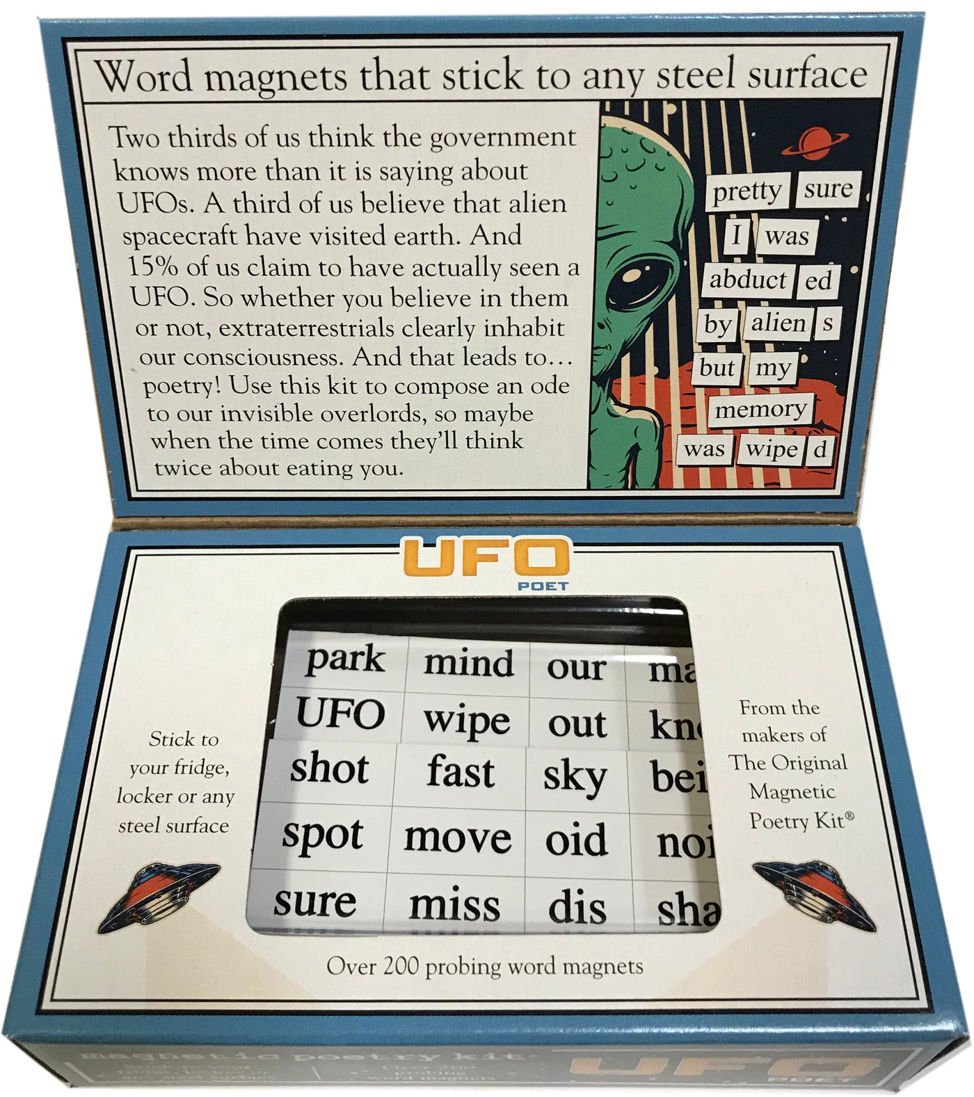 UFO Poet – magneticpoetry.com