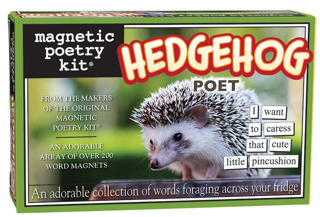Hedgehog Poet – magneticpoetry.com