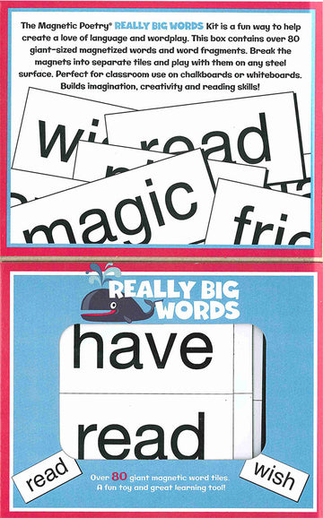Really Big Words – magneticpoetry.com