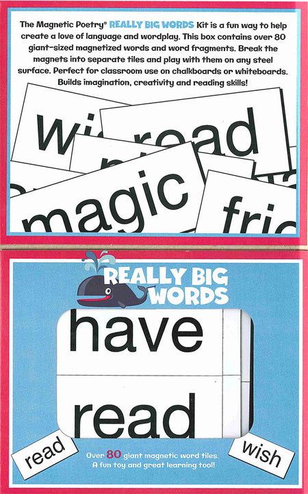 Really Big Words – magneticpoetry.com