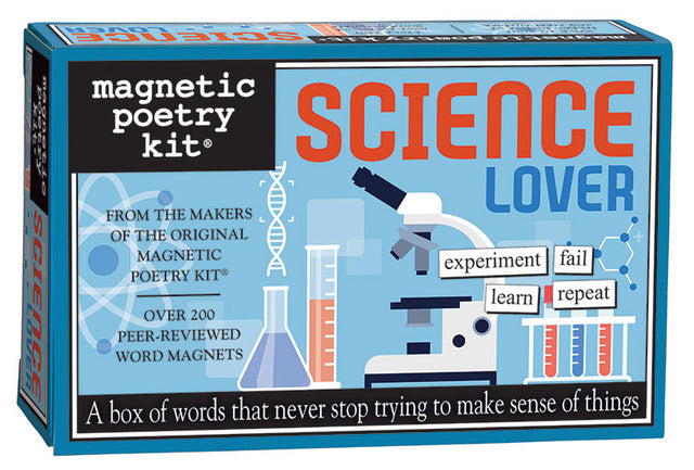 Science Lover – magneticpoetry.com